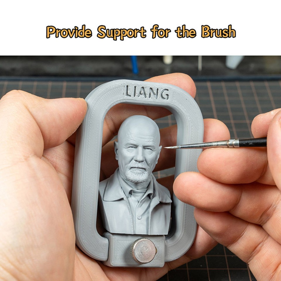 Universal Plastic 360° Rotating Model Work Holder Paint Handle Tool ...