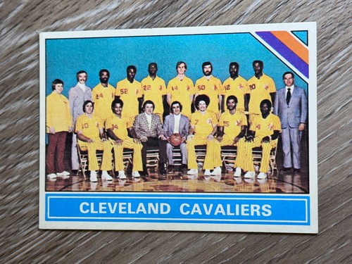 1975-76 Topps Set-Break #207 Cleveland Cavs Cavaliers NBA Basketball | eBay