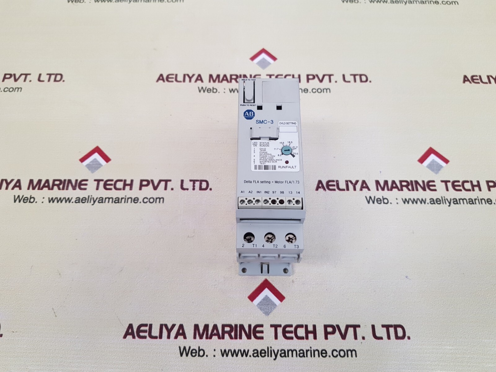 Allen-Bradley 150-C25NBD Soft Starter Smart Motor Controller SMC-3 | eBay