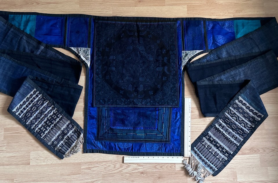 Sale - Antique Chinese Miao Hmong Minority Tribe Hand Embroidered Baby ...