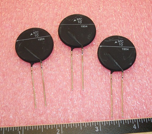 QTY (10) B57127P100M301 EPCOS NTC10 NTC THERMISTORS 9A 10 Ohm 30.5mm ...