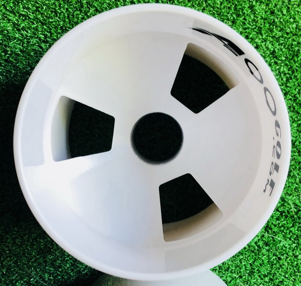 Pack of 2 A99 Golf Green Hole Cup Plastic Practice Aids Putting Putter ...