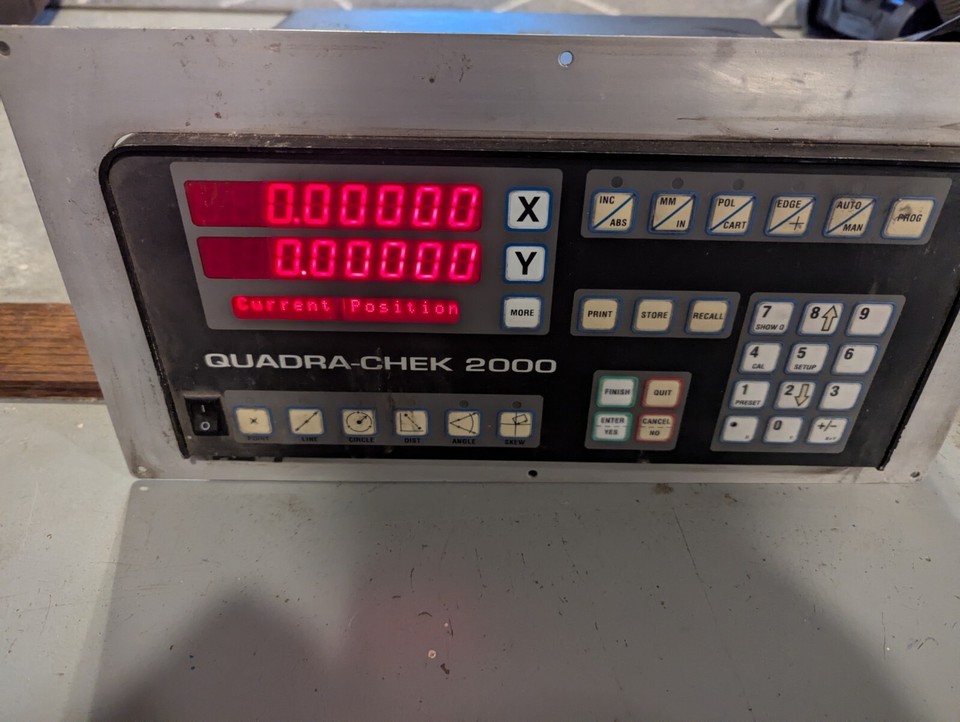 Metronics QC2200-AR-NL Quadra-Chek 2000 Digital Readout 2-Axis | eBay