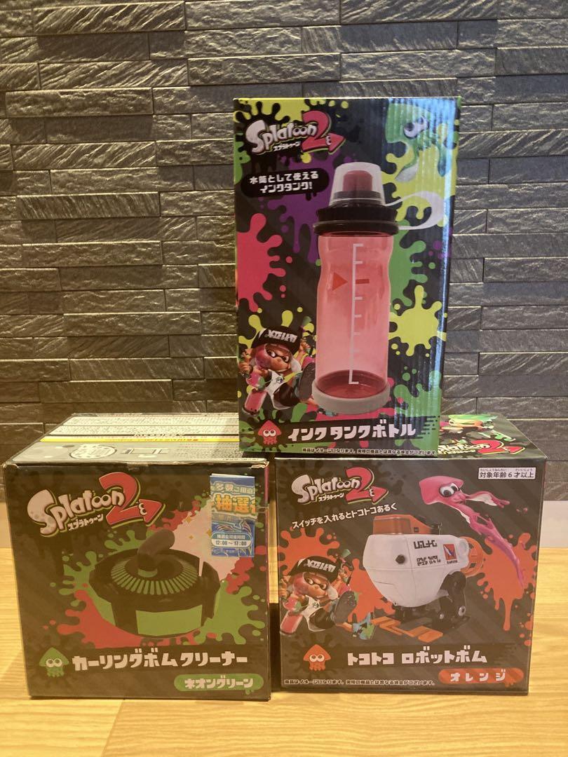 Splatoon Series Prize Set Summary Sale Tokoto Coro Bot Bomb Carling ...