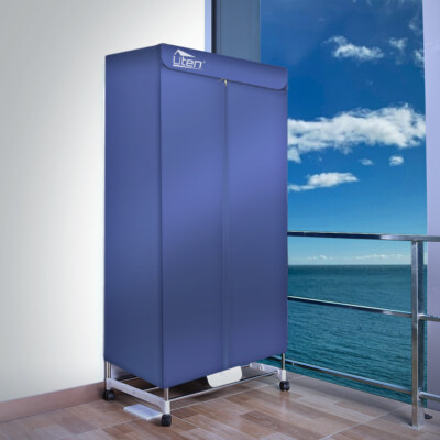 Electric Clothes Dryer Portable Wet Laundry Home Hot Air Drying Rack US ...