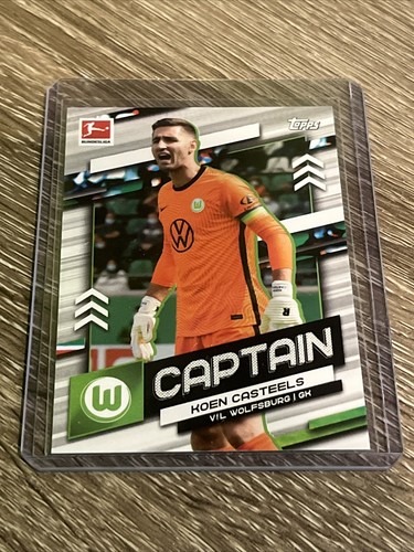 2021/22 Topps Bundesliga Captain Number Tc-Kc Koen Casteels | eBay