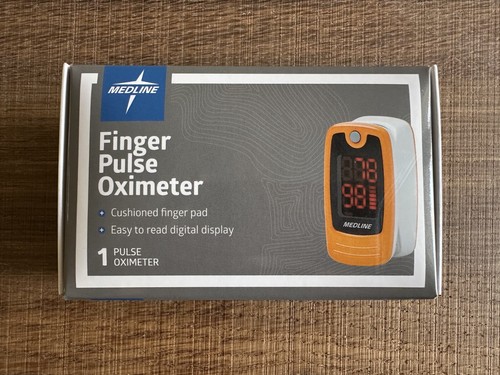 Medline Finger Pulse Oximeter HCSM70R Brand New in Original Box | eBay