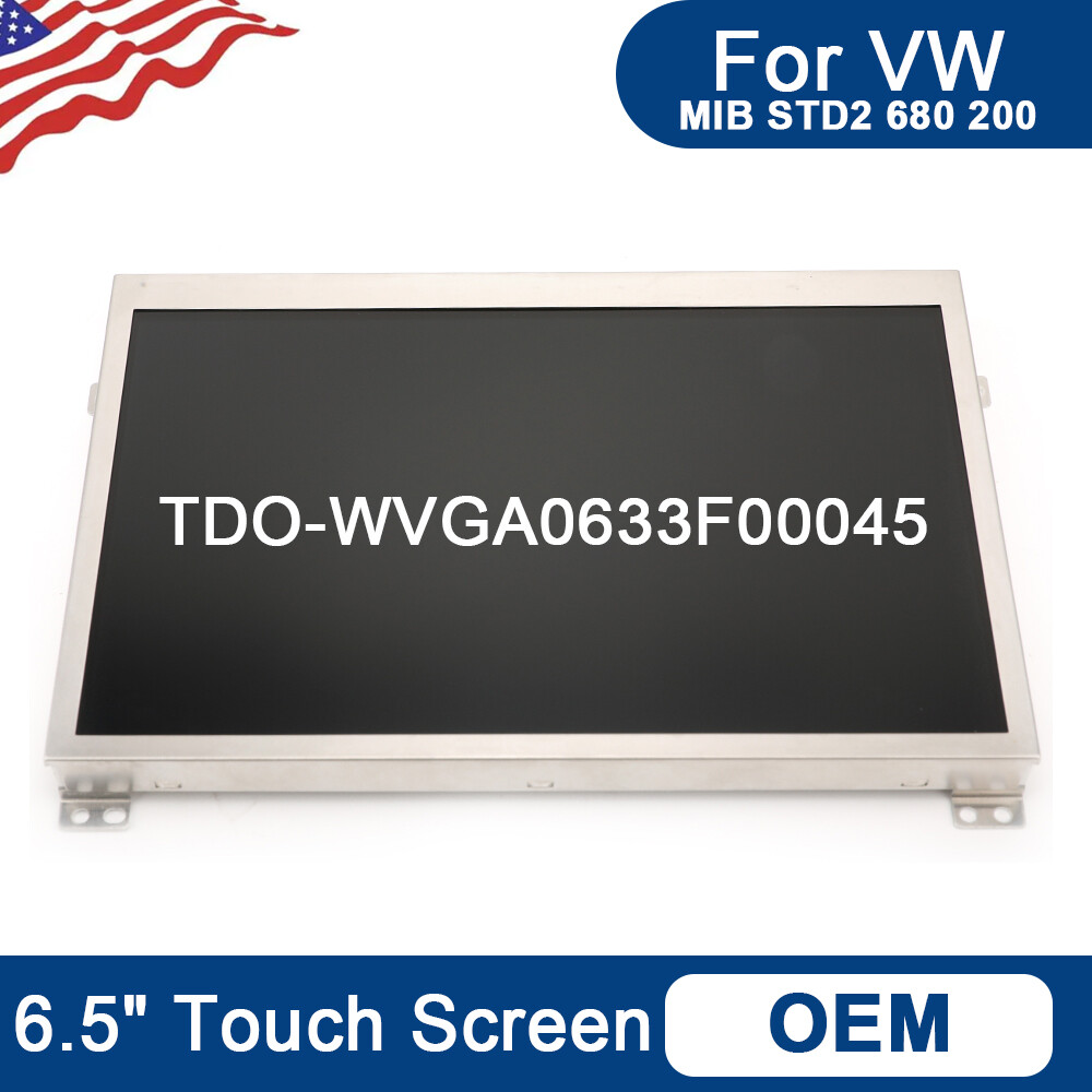 TDO-WVGA0633F00045 6.5" LCD Display Touch Screen for VW MIB STD2 680 ...