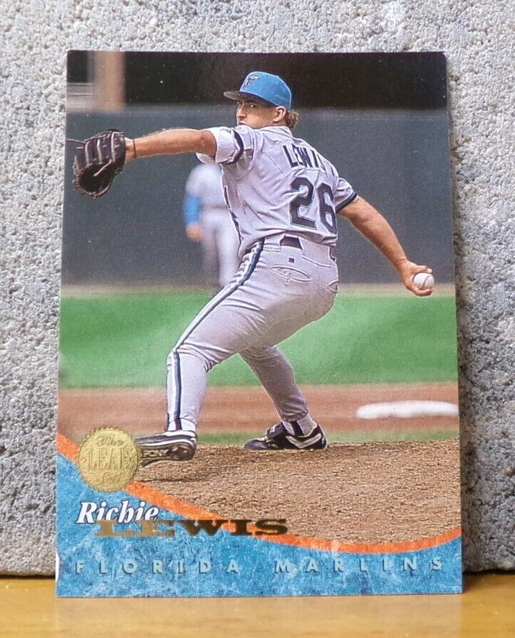 BASEBALL CARD JOE ROBBIE STADIUM FLORIDA MARLINS RICHIE LEWIS | eBay