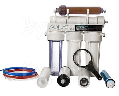 5 Stage RO & DI resin reverse osmosis complete water filter system ...