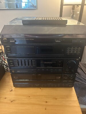 JVC DR-E500L Vintage Hifi With Phono Input+Graphic Equaliser (Tape ...