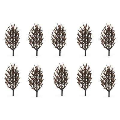 Model Trees Bushes HO OO N Scale 2 Sizes Landscape Scenery Wargame ...