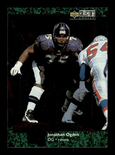1997 Football Upper Deck Jonathan Ogden Baltimore Ravens #TC19 | eBay