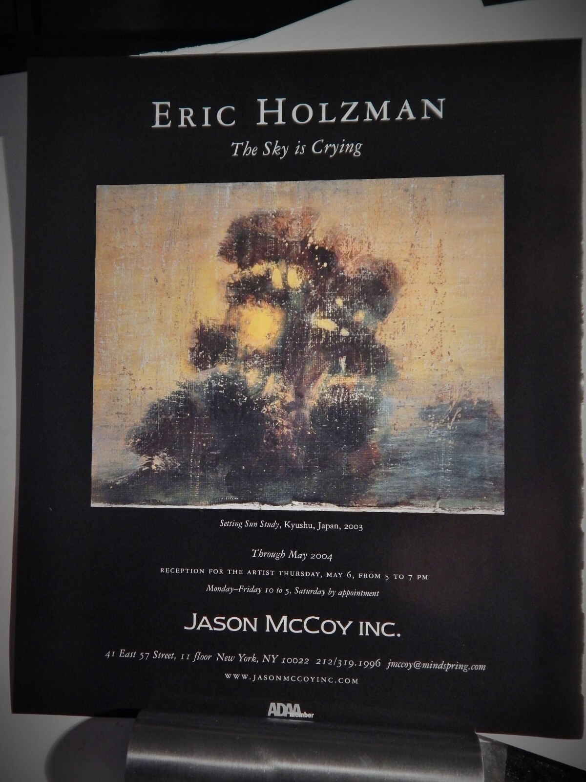 ERIC HOLZMAN ART PIECES VTG ORIG 2004 ADVERTISEMENT | eBay