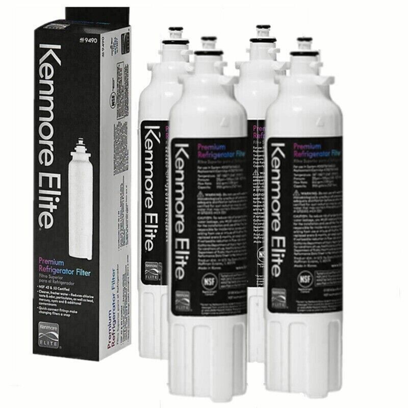 New 1-4 Pack Kenmore Elite 9490 46-9490 Refrigerator Water Filter Fit ...