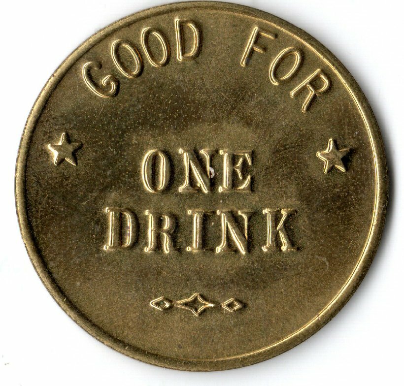 AMVETS Post - 13 Shelby, Ohio Good For One Drink | eBay