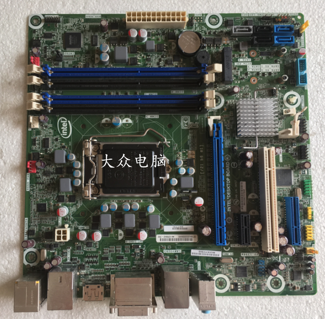 Intel DQ77MK Desktop Motherboard, LGA 1155, Micro-ATX DDR3 System Board ...