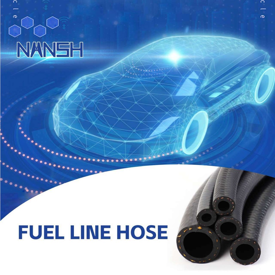 Nitrile Rubber Injection Fuel Hose Flexible Braided Gas Pipe Line | eBay