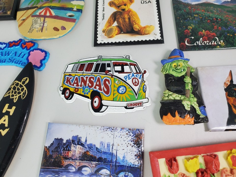 Fridge Magnet Lot Vintage World Traveler Lot Of 46 | eBay