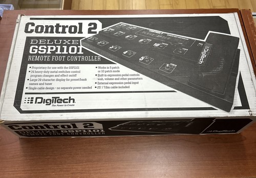 Digitech Control 2 Deluxe GSP1101 Remote Foot Controller - New Open Box ...