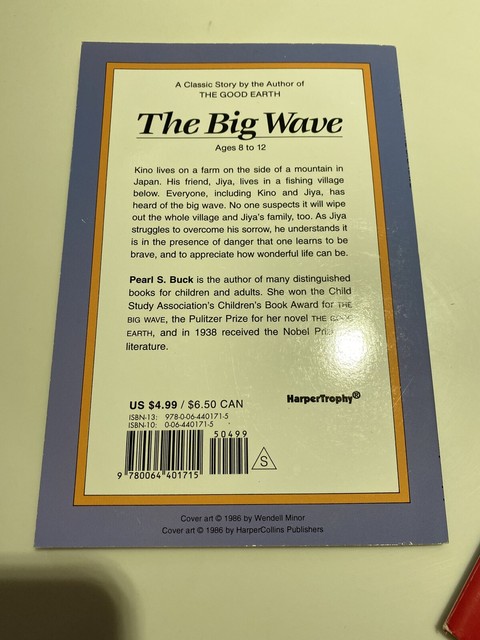 The Big Wave by Pearl S. Buck (1986, Trade Paperback) for sale online ...