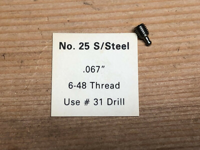 Remington 870 1100 Ithaca 37 SKB #25 Brownell Shotgun Bead Sight 6-48 ...