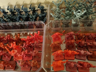 HeroQuest UK miniatures Wizards of Morcar Ogre Horde Kellar's Keep ...