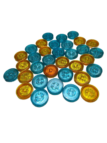 Large Lot of x 34 generic Lego Dimensions Base Stands Blue/Yellow | eBay
