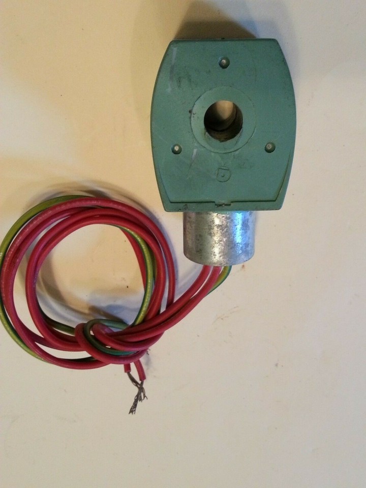 ASCO 238210-032D 120/60 110/50 SOLENOID VALVE COIL USED GOOD CONDITION ...