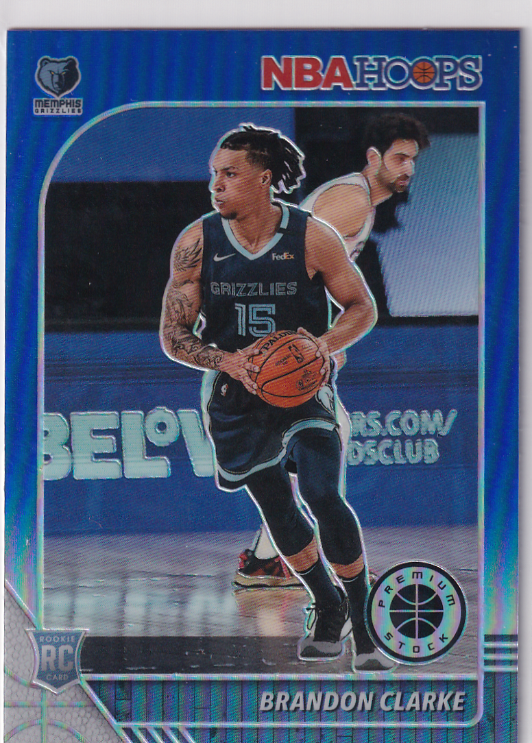 Panini NBA Hoops Premium Bastón 2019-20 RC Rookie Card Brandon Clarke ...