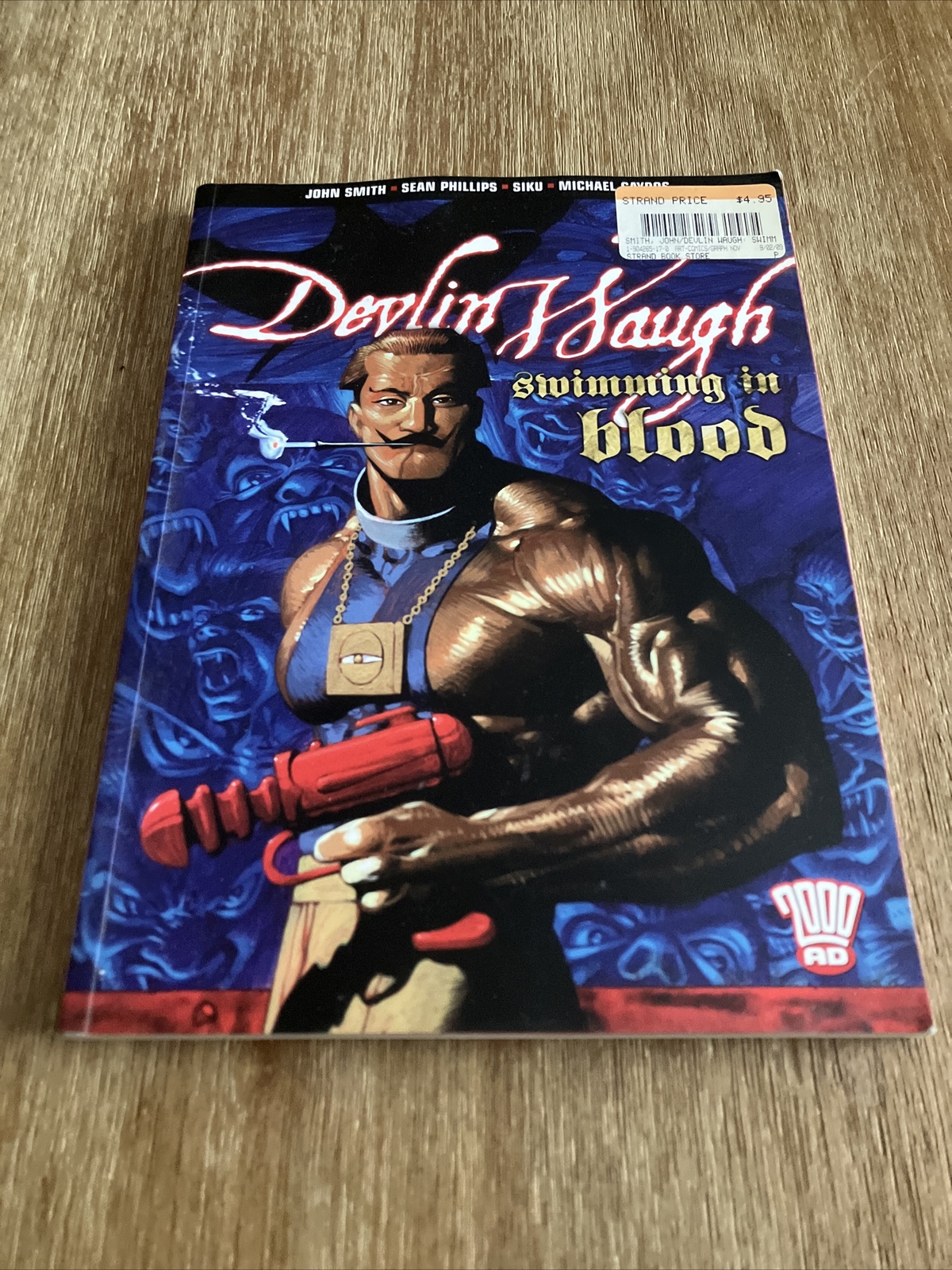 Devlin Waugh: Swimming in Blood 2000ad Judge Dredd Graphic Novel TPB ...