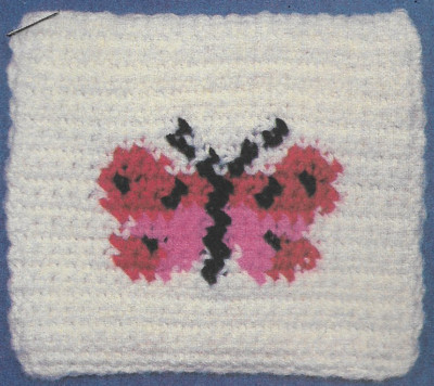 Butterfly Potholder crochet pattern instructions | eBay