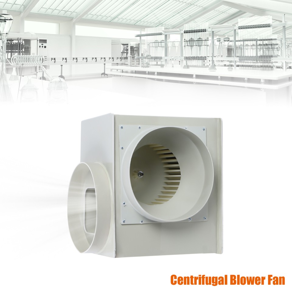 300W Lab Centrifugal Extractor Fan Blower Fume Hood Chemical Cabinet ...