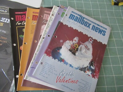 Mailbox News Cake Decorating Magazines FULL YEAR 1997 6 issues | eBay
