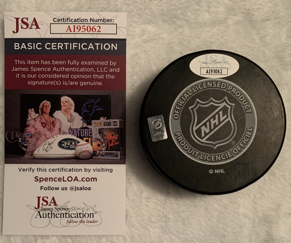 STUART SKINNER AUTOGRAPH SIGNED NHL HOCKEY 2023 ALL STAR PUCK EDMONTON ...