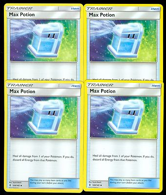 Pokemon MAX POTION 128/145 - Guardians Rising - MINT 4X | eBay
