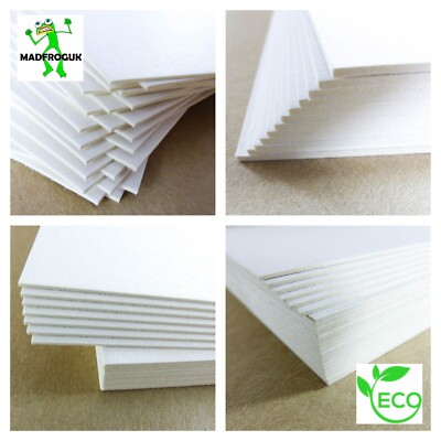 Card Sheets A2 A3 A4 A5 Backing Board 2mm 1mm Thick Paper Mount Model ...