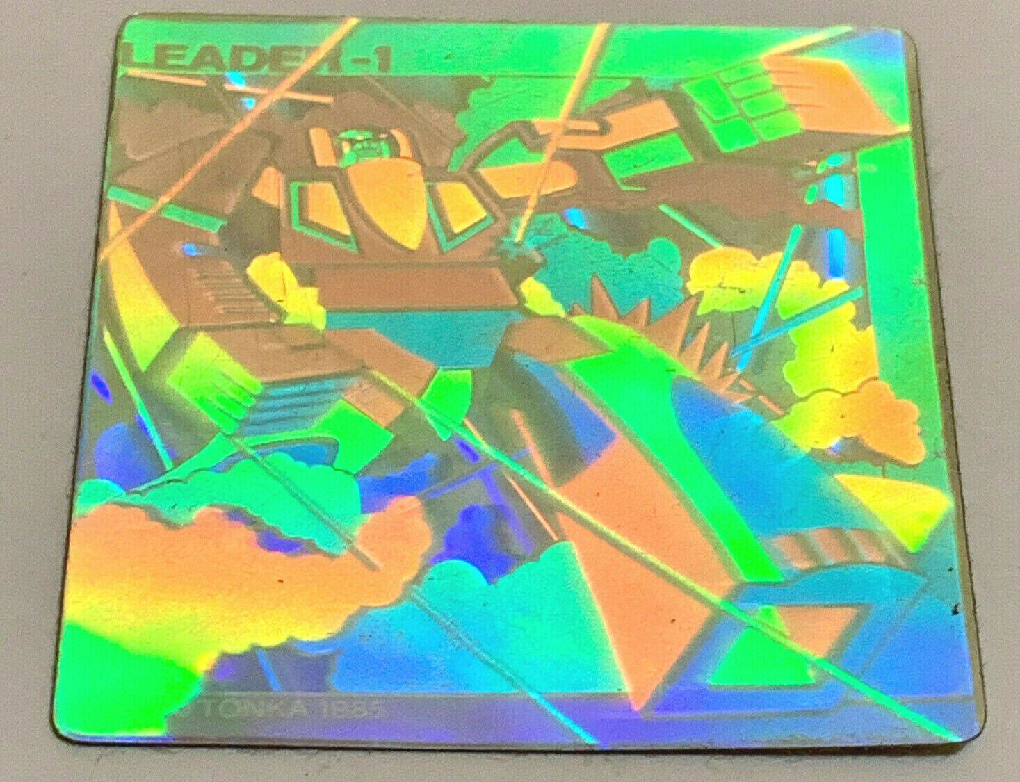 Vintage - Gobots Leader-1 Holographic Sticker "3-D" (1985) Go Bots ...