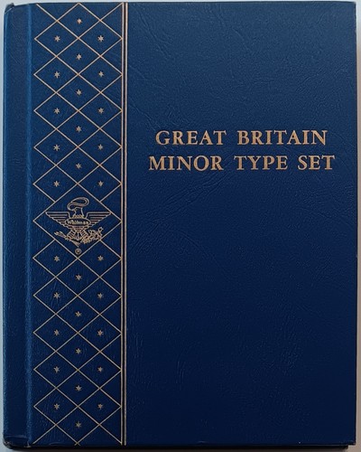 Whitman Great Britain Minor Type Set 9516 Coin Album RARE Western ...
