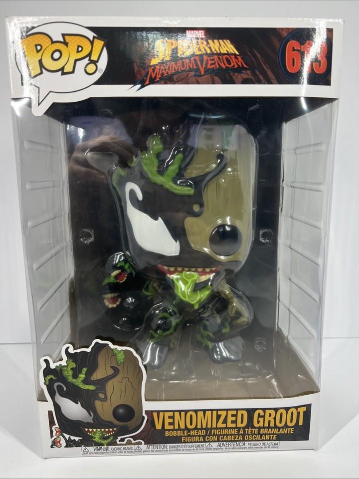 Funko Pop! Vinyl Jumbo 10 in: Marvel - Venomized Groot (10 inch) #613 ...