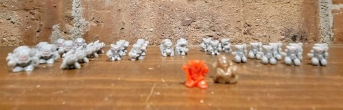 Squinkies Zinkies Robot Force 34 Character BLip 2012 Red & Gold Leaders ...