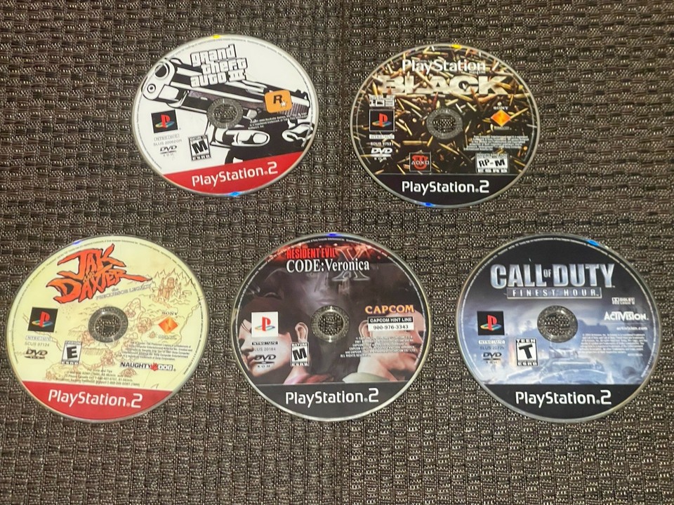 5 PS2 game lot discs Only(5 Games Lot ) | eBay