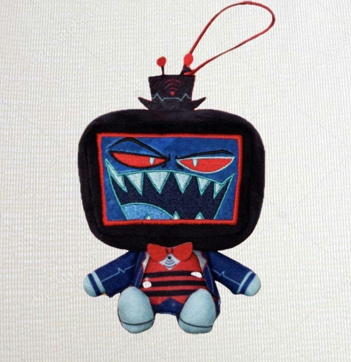 NEW Hazbin Hotel Vox Sitting Plush doll Mascot Round One 2026 10cm free ...