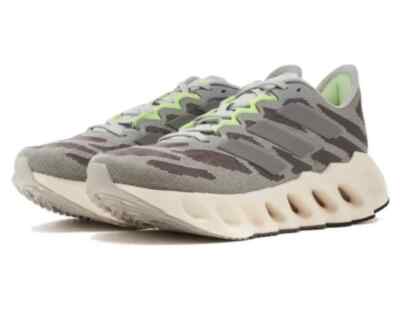 Adidas Switch FWD Running Shoes Wonder Silver Black Green ID2635 Men's ...