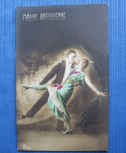 Maxixe Bresilienne Postcard Couple Ballroom Dancing 2566/3 | eBay