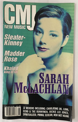 CMJ MAGAZINE-AUG 1997-SARA MCLACHLAN-SLEATER KINNEY-MADDER ROSE-KHALED ...