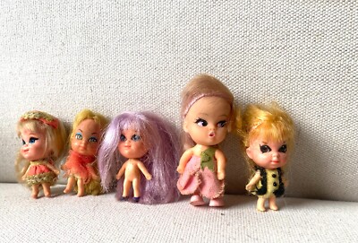 5 LIDDLE KIDDLE DOLLS 1967 made by MATTEL | eBay