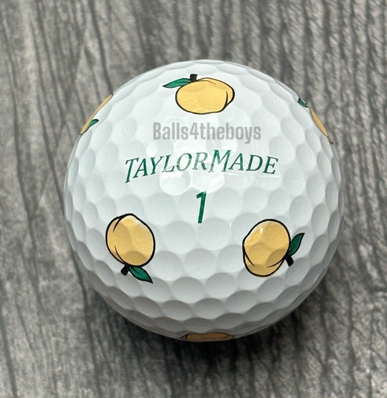 (1) Taylormade TP5 X Pix Peach Season Opener Masters Augusta Rare New ...