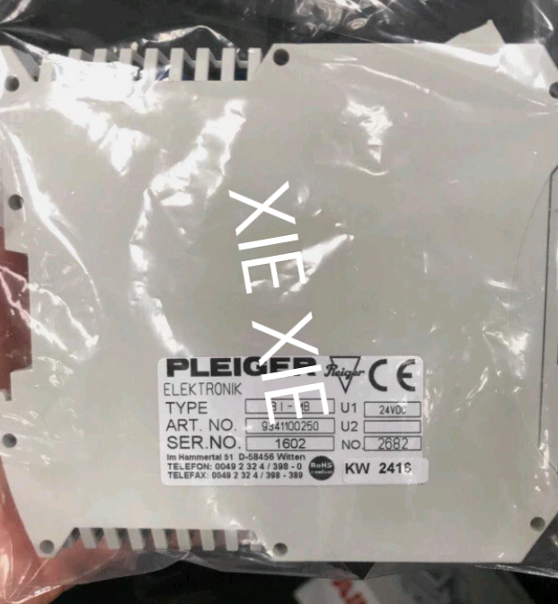 PLEIGER B1-MB 9341100250 Brand new Control module shipping Via Fedex or ...