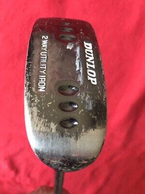 Used Dunlop Power Point Plus 2 Way Utility Iron Golf Chipper, 35.5 ...